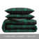 Eddie Bauer Woodland Tartan Cotton Green Comforter Set & Reviews | Wayfair